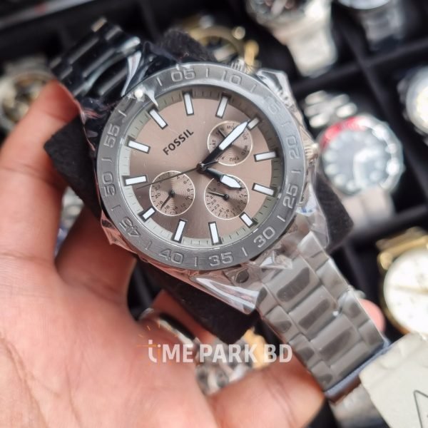 Fossil Bannon Multifunction Smoke Stainless Steel Watch | BQ2491 – Best ...