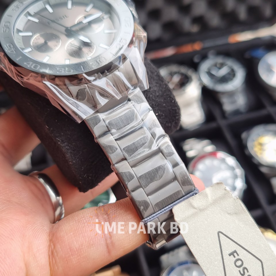 Fossil Bannon Multifunction Smoke Stainless Steel Watch | BQ2491 - Best ...